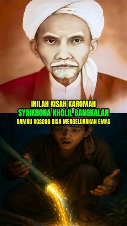 Inilah Kisah Karomah Syaikhona kholil Bangkalan Bambu Kosong Dapat Mengeluarkan Emas #walisongo ...