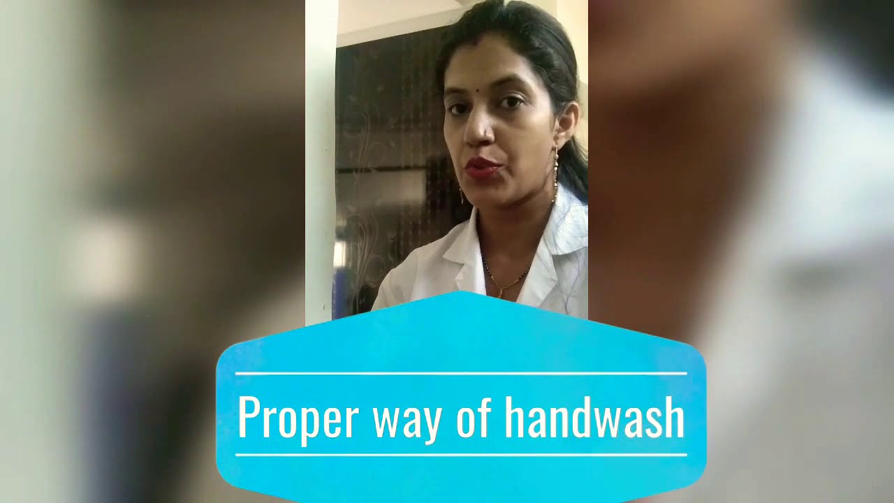 7 steps of handwash, SUMAN K method. - YouTube