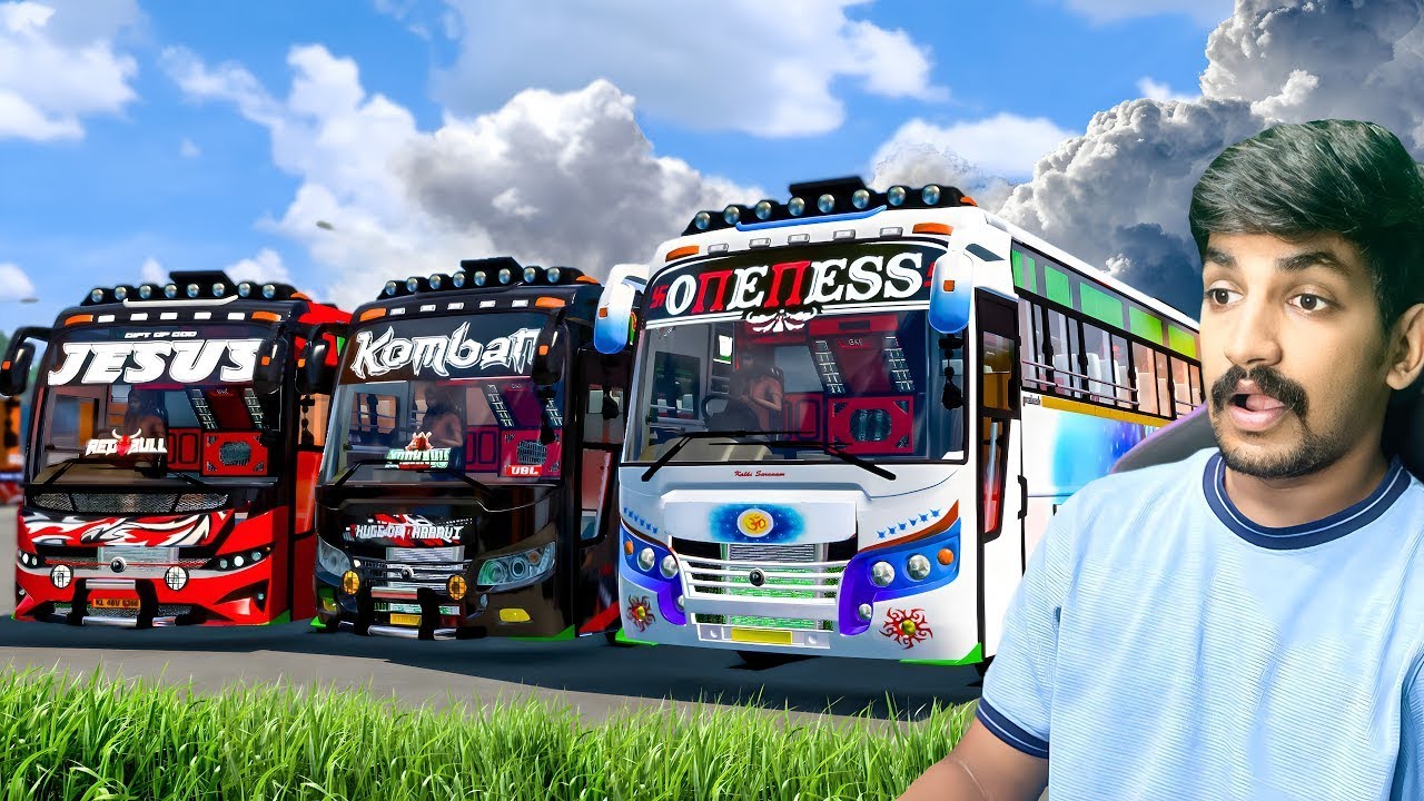 ONENESS VS KOMBAN BUS RACE ETS 2 INDIAN MODS TOM GAMING - YouTube