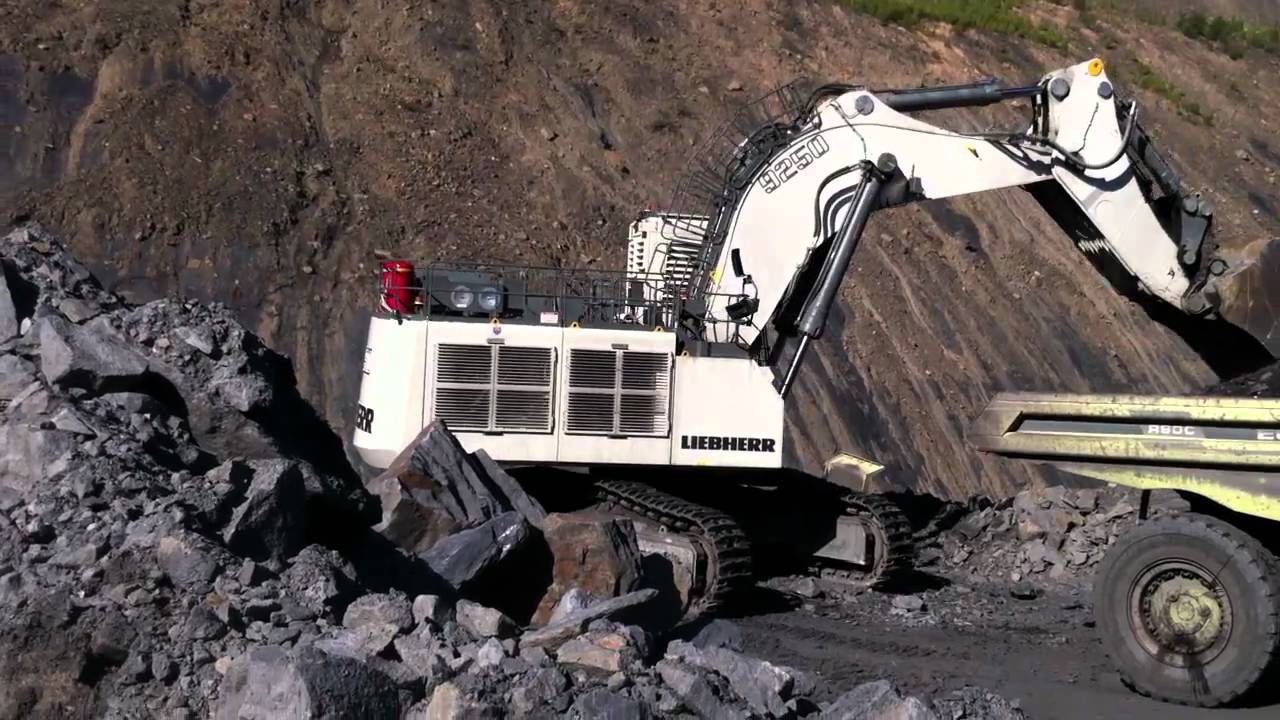 Stockton Anthracite Opencast Coal Mine PA USA - YouTube