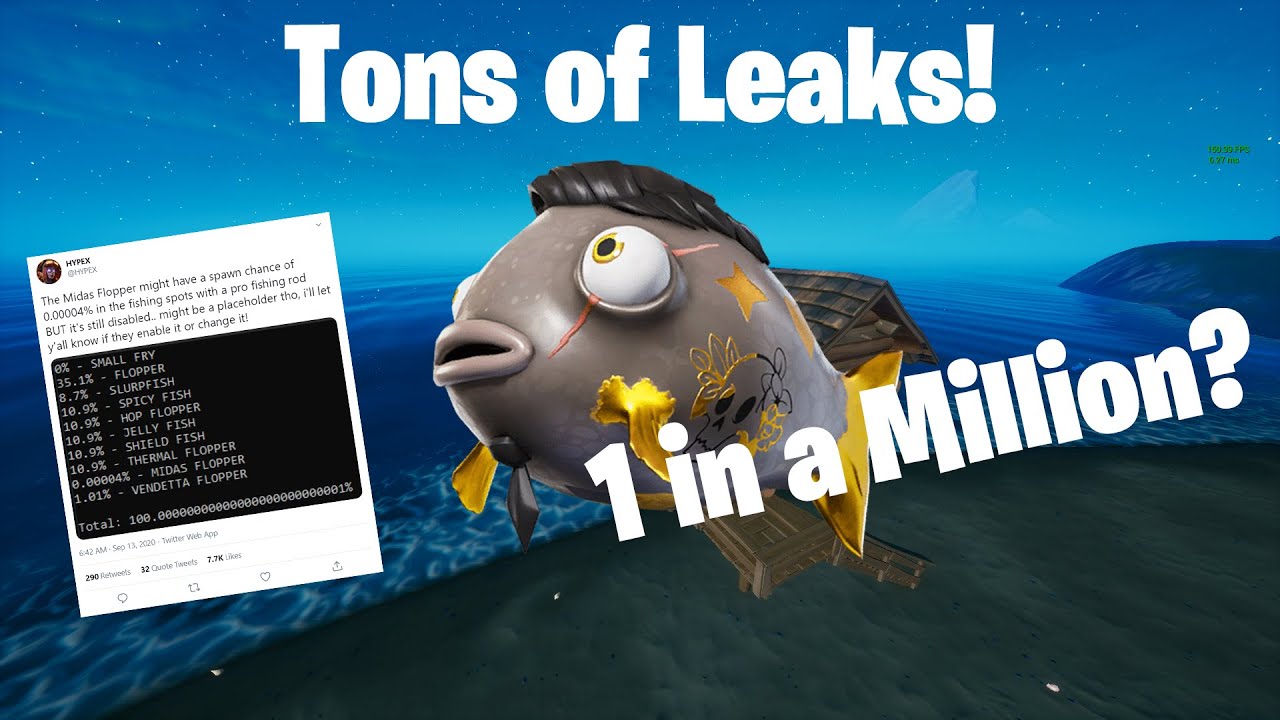 Midas Fish Leaks! Drop Rate and Where to Catch When it's Released ...