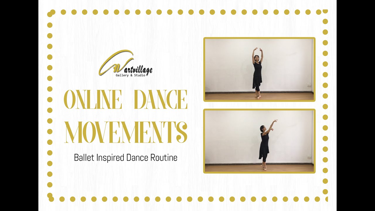 Ballet Inspired Dance Routine - YouTube