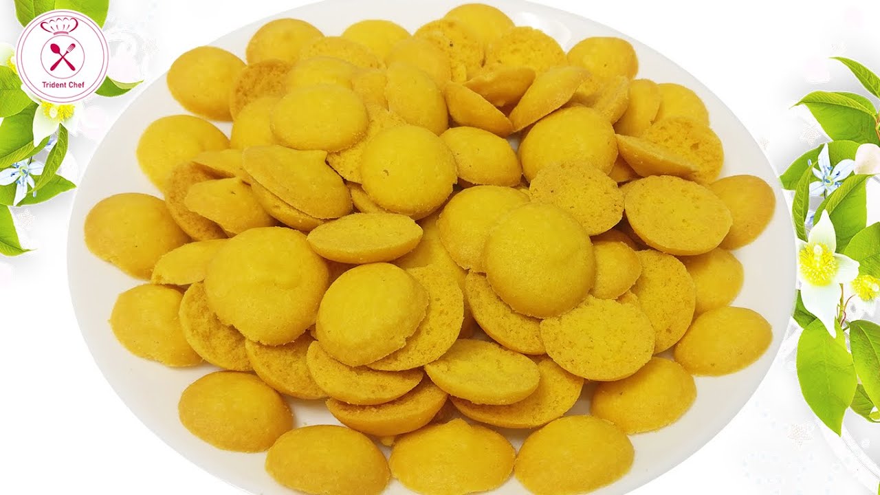 Coin Biscuit Recipe | Muttai Biscuit in Bakery Taste | Muttai Biscuit ...