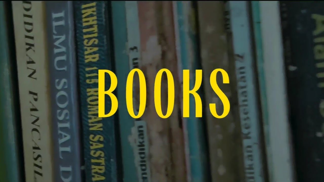 books | CINEMATIC VIDEO - YouTube