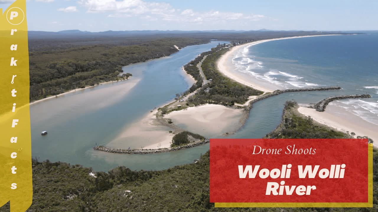 Drone Shoot for Wooli Wooli River - YouTube