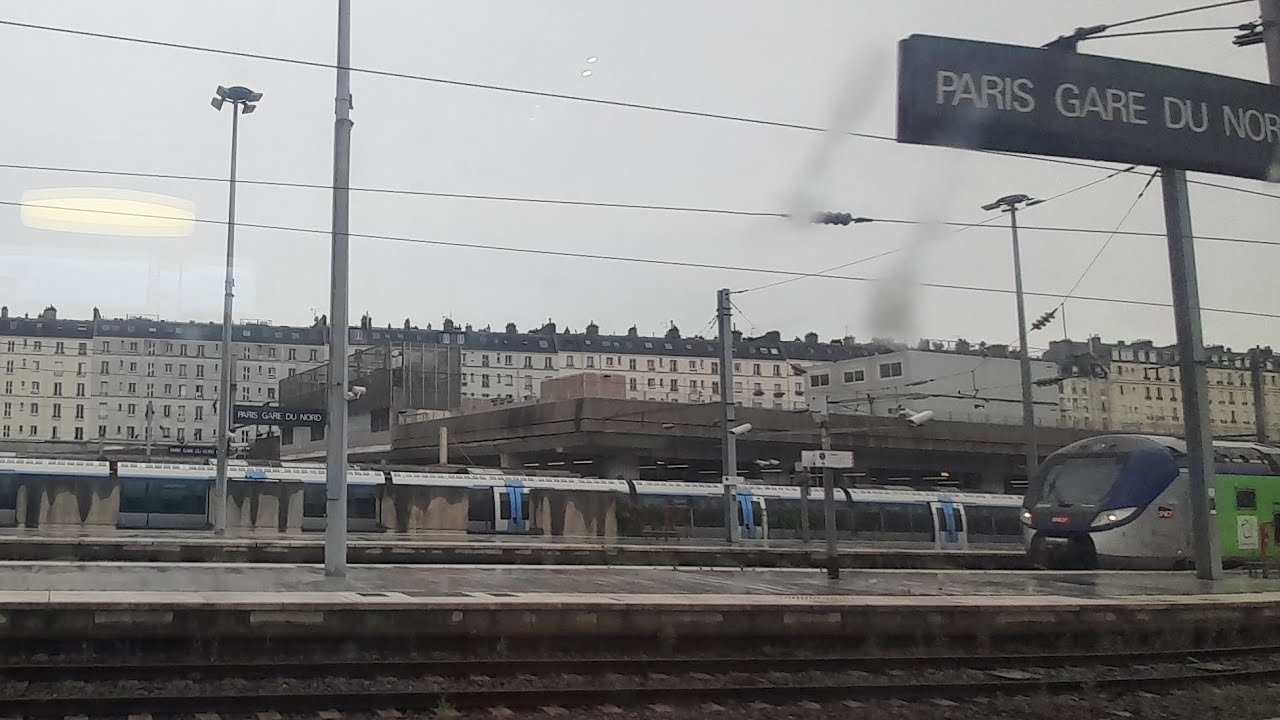 Creil -PARIS GARE DE NORD....60 KM....AM PLECAT - YouTube