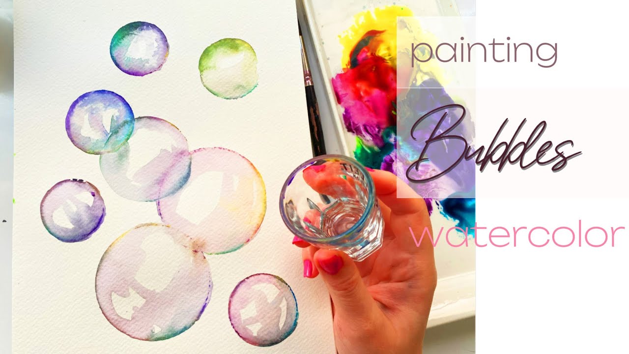 Paint beautiful soap bubbles in 5 minutes with this technique! - YouTube