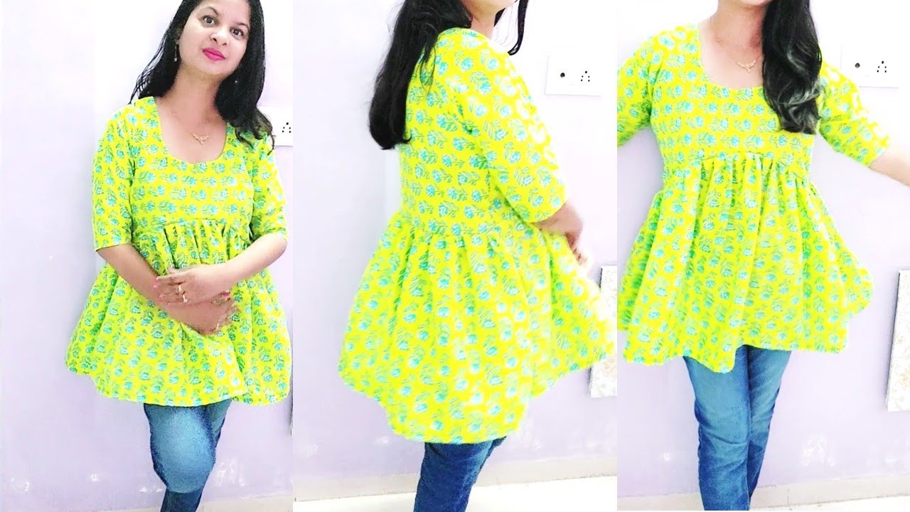 My Stitching Practice full tutorial ALIA CUT TRENDY TOP IN JUST A SINGLE DAY @diyprocessbyhema ...
