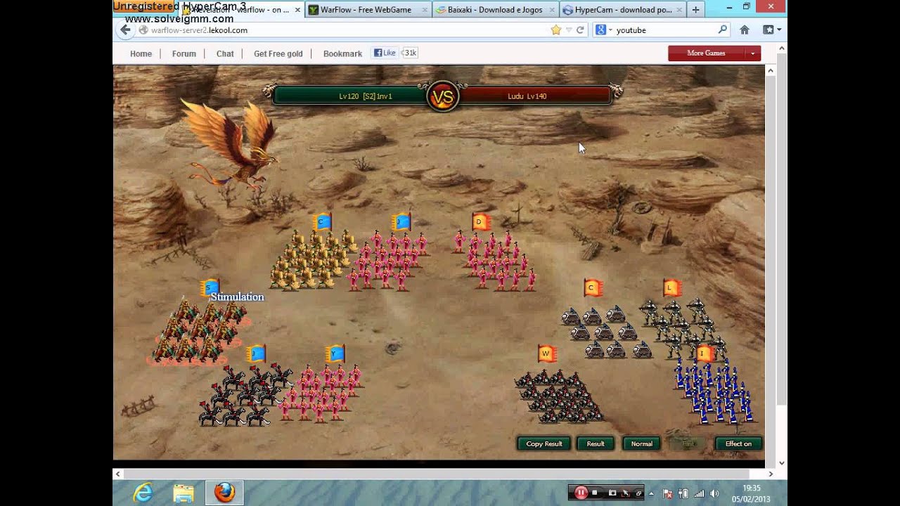 Lekool Warflow RTS game- High level battles - YouTube