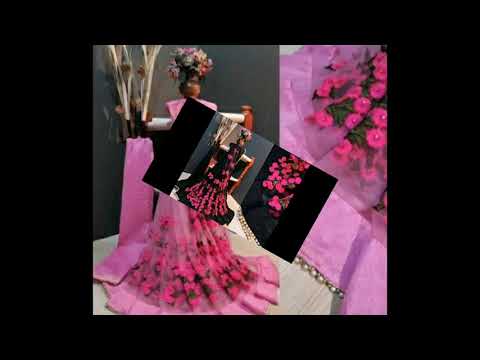 #99_plus_fashion                  flower saree for girls || #shorts #ytshorts || 99 plus fashion ||