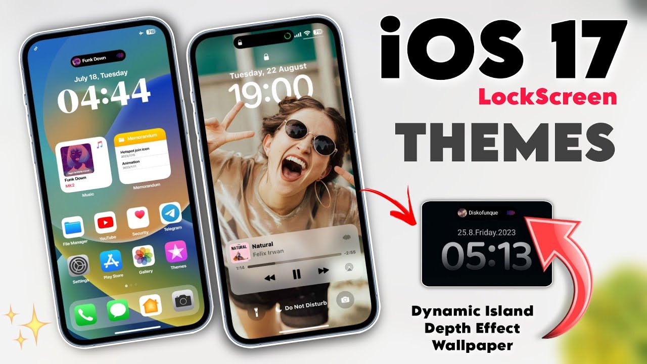 iOS 17 themes for Xiaomi, Redmi & Poco Phones - iPhone Theme in miui 14 ...