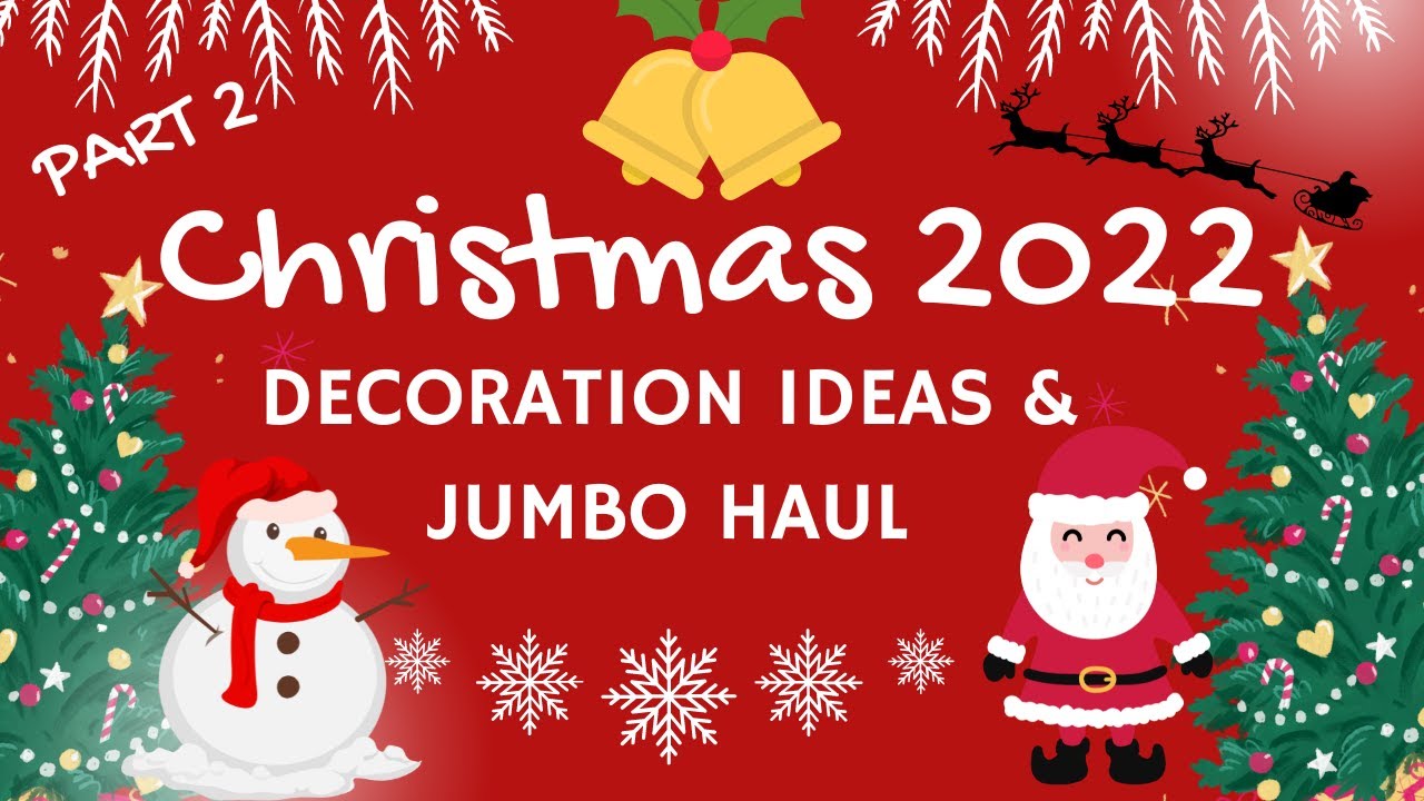 Christmas 2022- Decoration ideas & Jumbo Haul || Όμορφες ιδέες ...