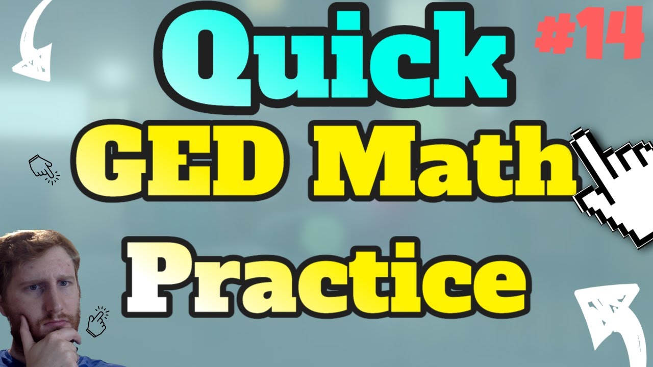 Quick GED Math Practice Test 2023 Part 14! | Made Easy - YouTube
