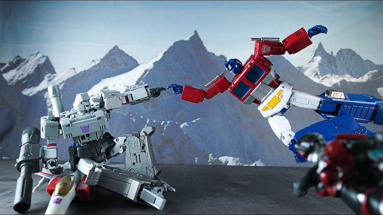 Dance with Transformers now！Stop motion mix BY Mangmotion.莽姆森定格动画混剪第二部 ...