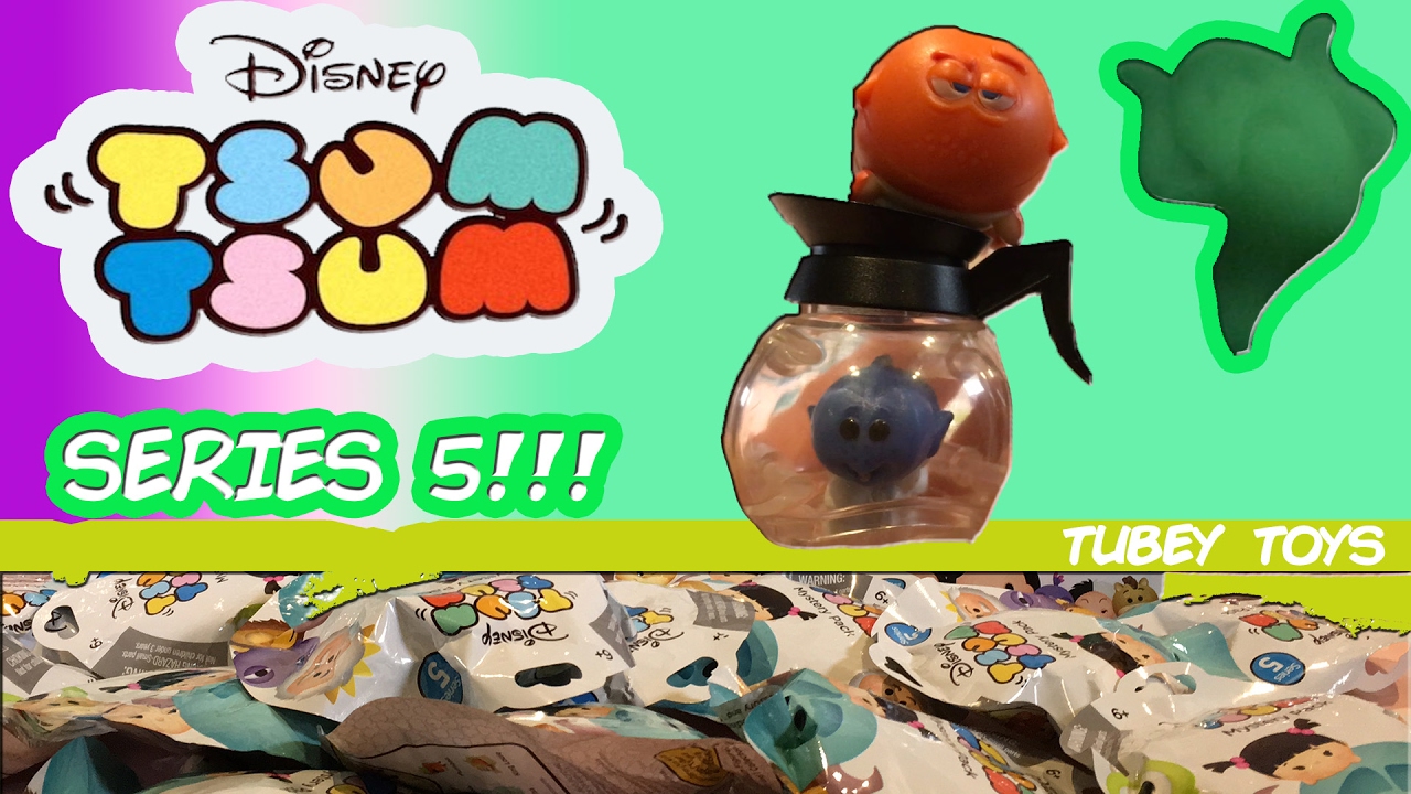 Disney Tsum Tsum Series 5 Mystery Pack Blind Bags | Pastel Parade 3 ...