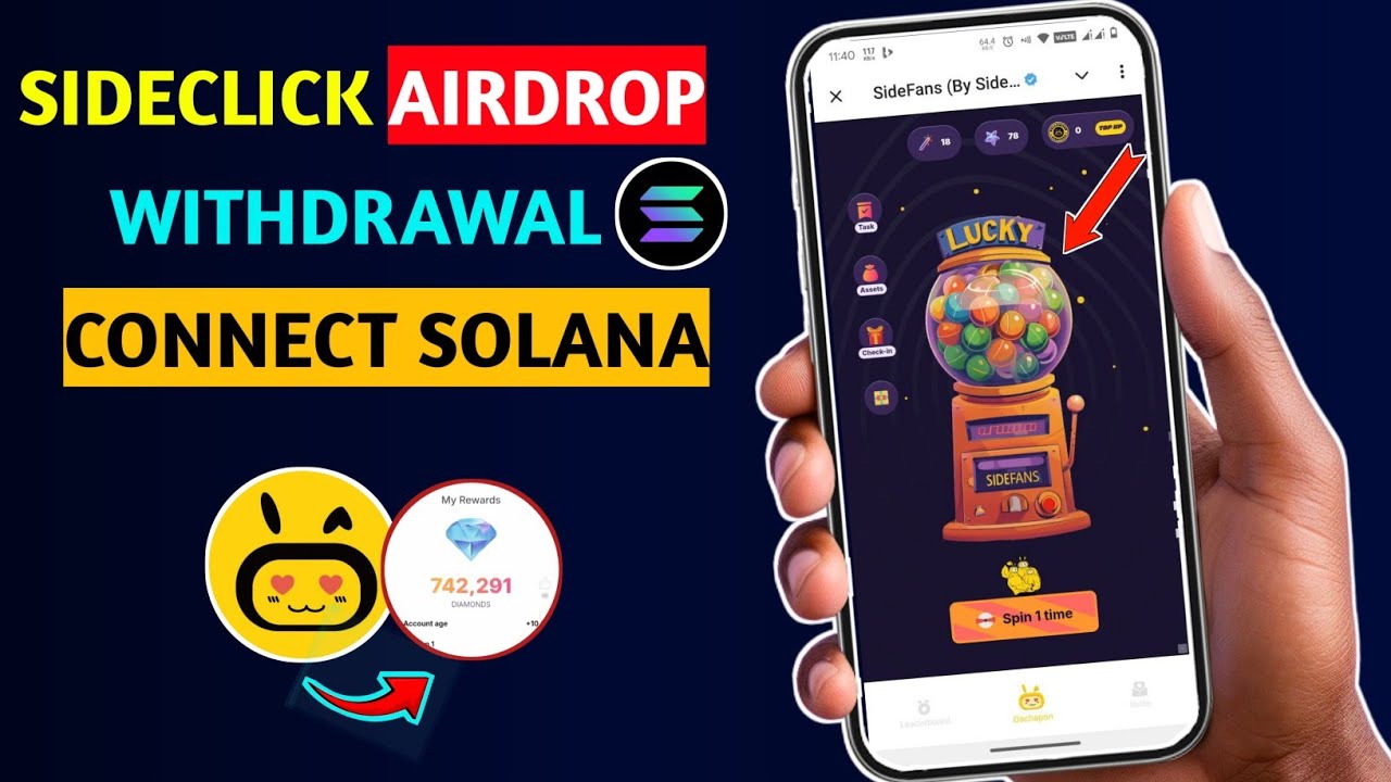 Sidekick Claim Airdrop And Withdraw | Sidefans By Sidekick Airdrop ...