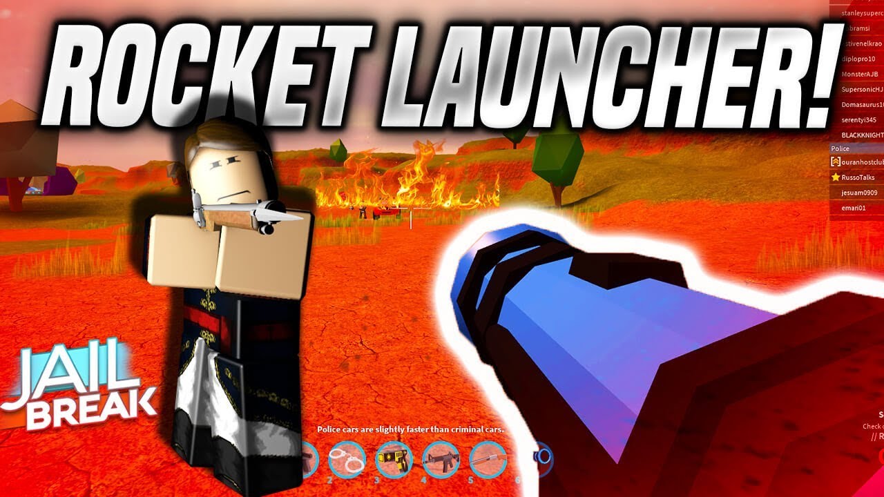 INSANE ROCKET FIGHT AND NEW GUNS IN ROBLOX JAILBREAK UPDATE!! (Roblox ...