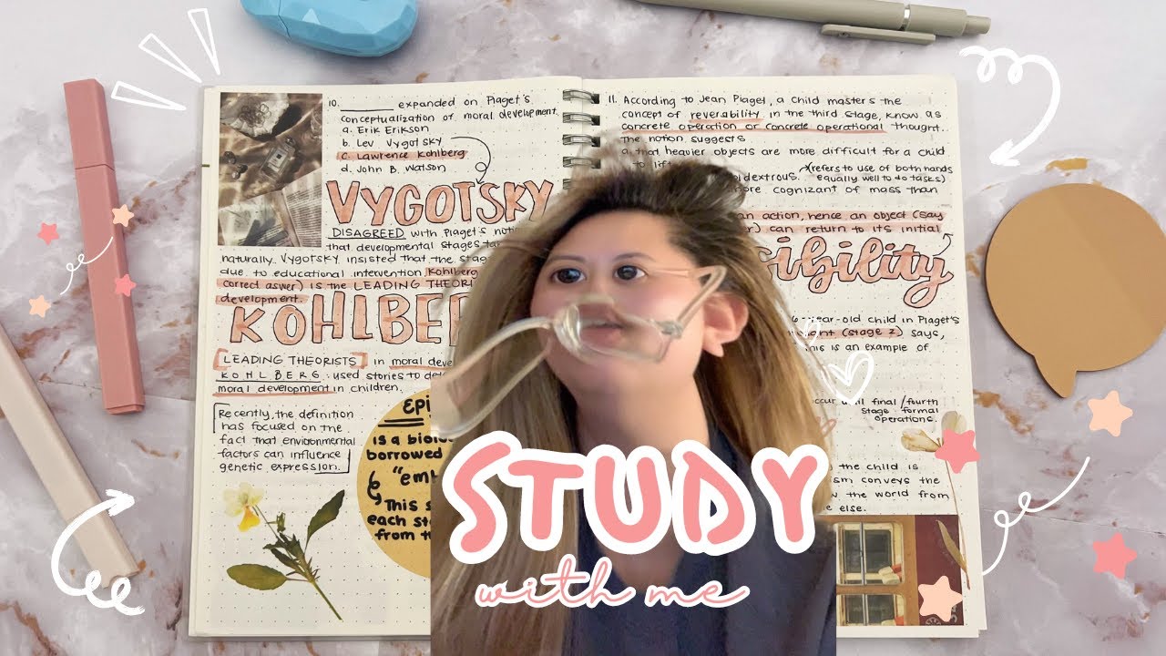 Study with Me - ASMR Study Notes - YouTube