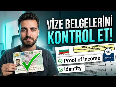 Bulgaristan VİZE SÜRECİ: HATA YAPANLAR İZLE!