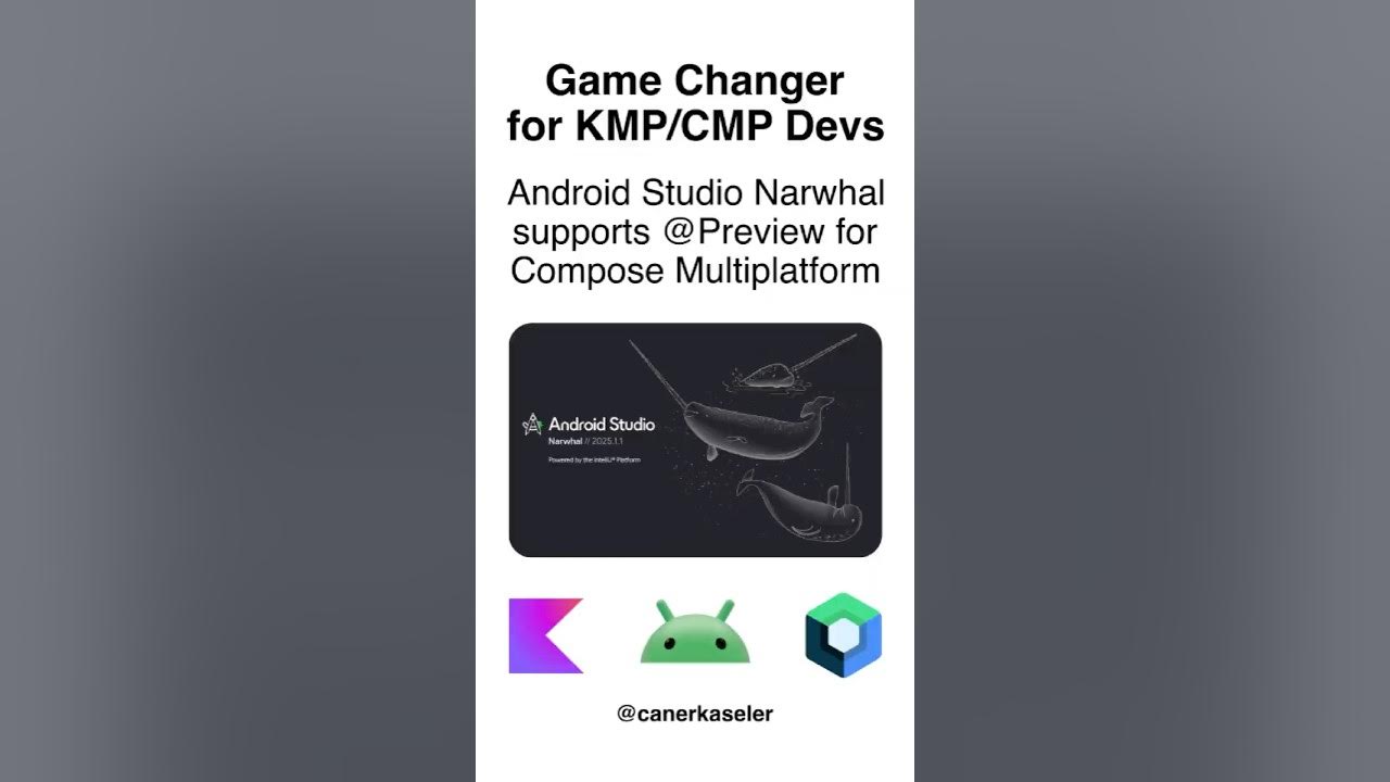 Android Studio Narwhal - Compose Multiplatform Preview - YouTube