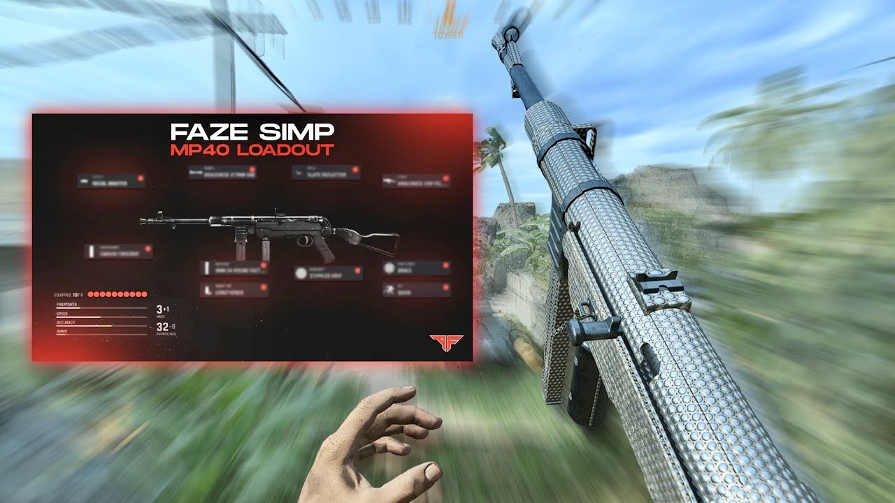 I Tried FAZE SIMP's MP40 Class and it's CRACKED - YouTube