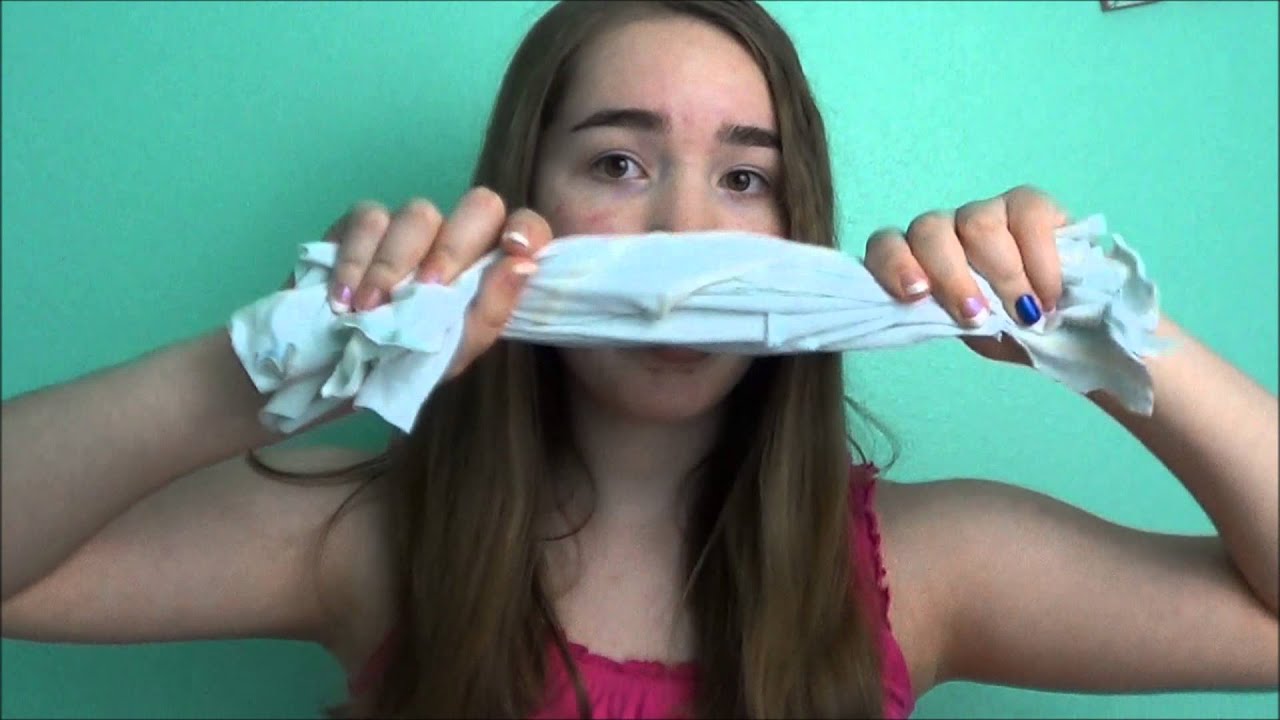 Heatless T Shirt Curls Tutorial Youtube