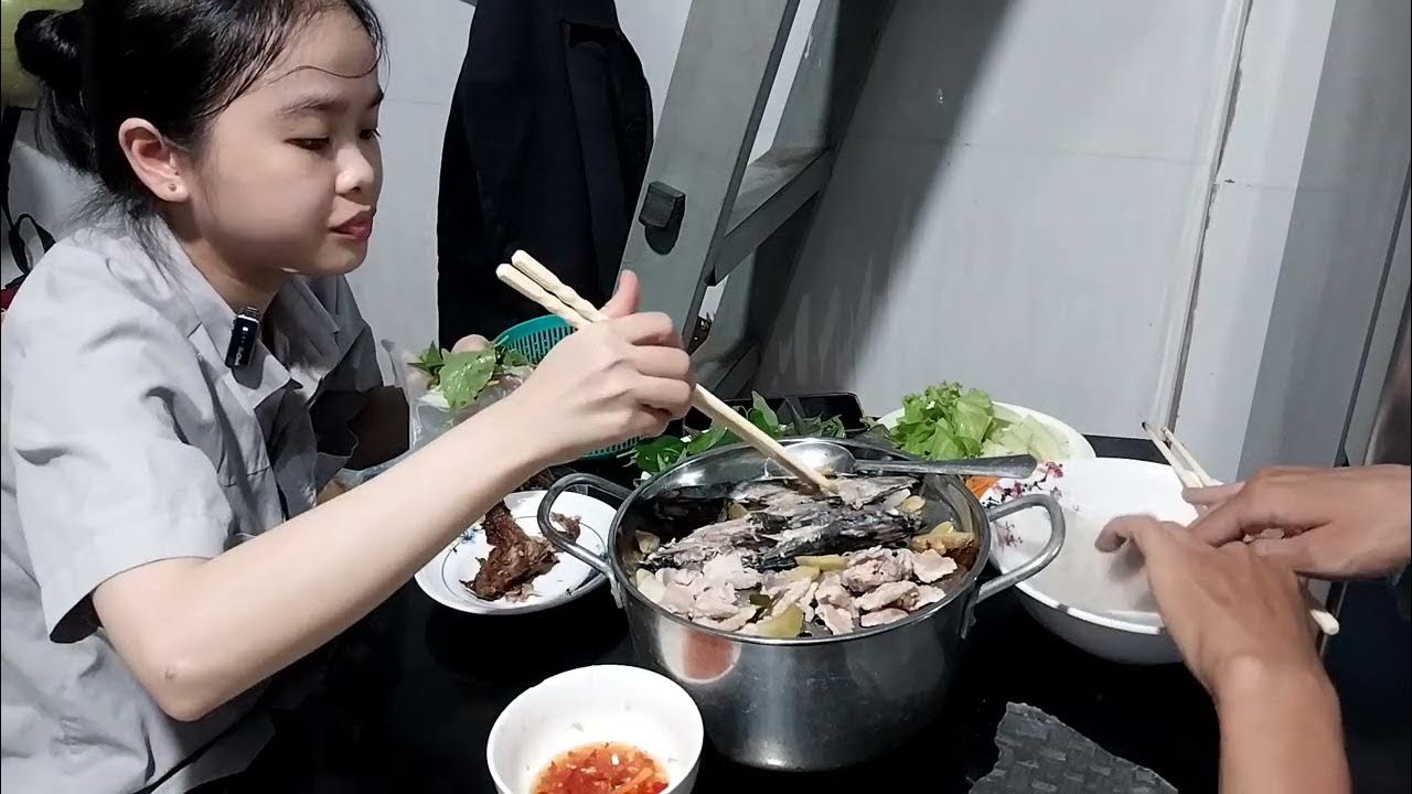 cá ồ hấp cuốn bánh tráng - huy ly - YouTube