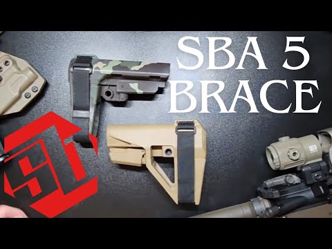 SB Tactical- SBA 5 Brace Review - YouTube