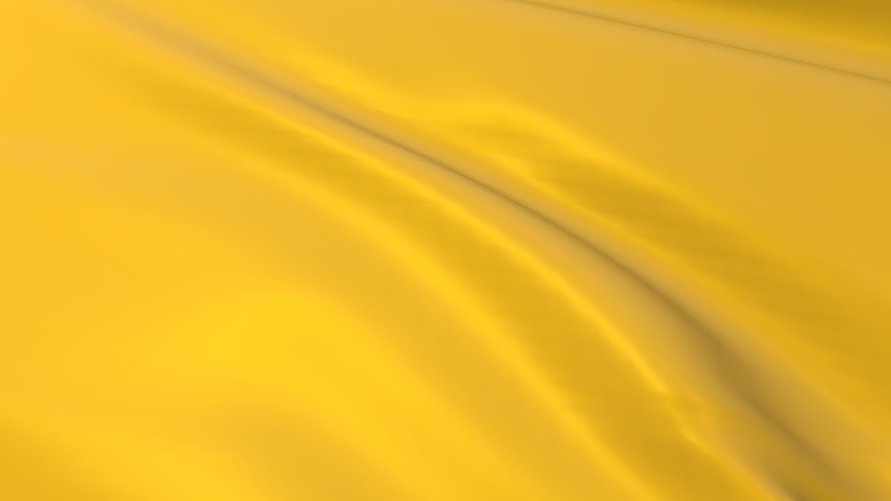Golden-Yellow flag waving in the wind - Flag animation - Motion ...