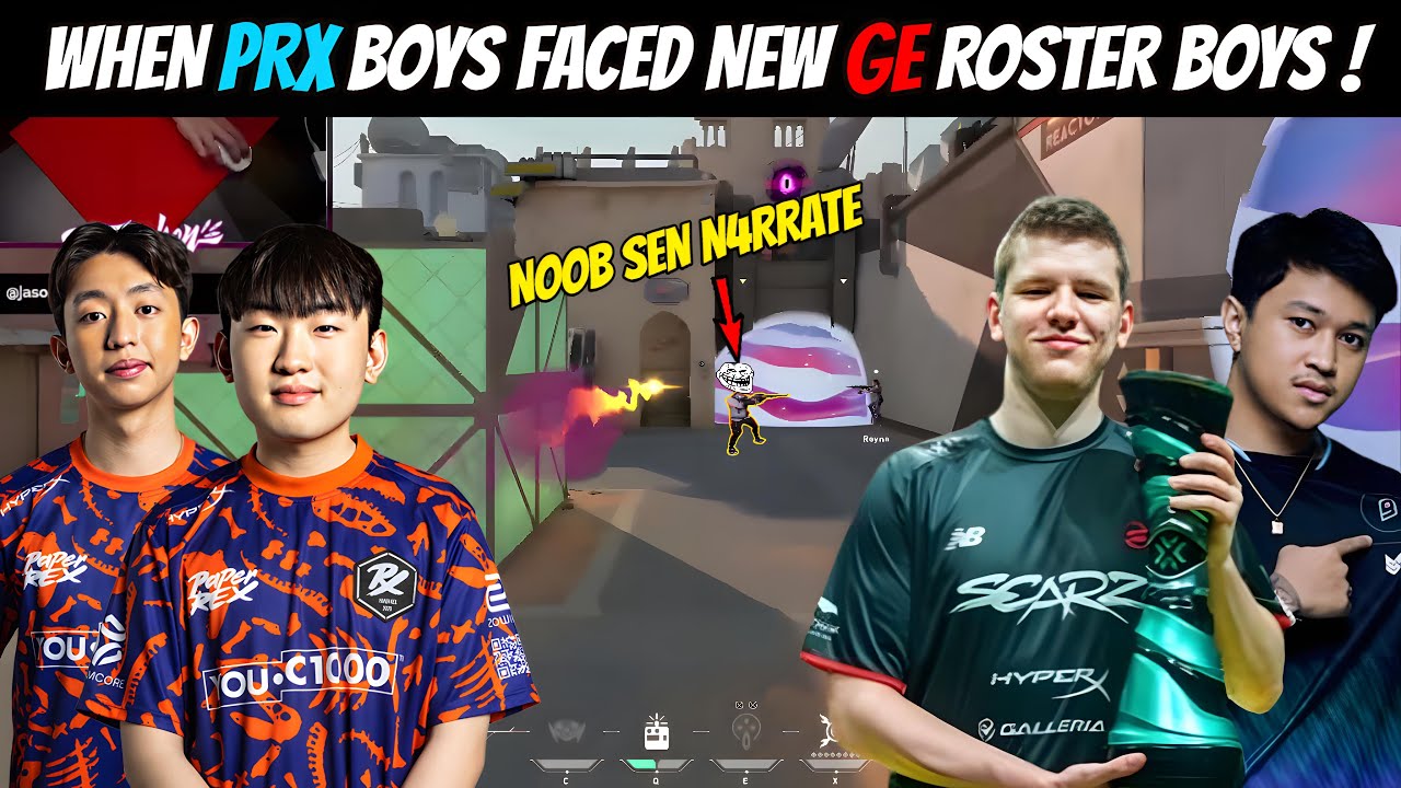 When PRX Boys Accidentally Faced New GE Roster Members GE Kellys & GE ...