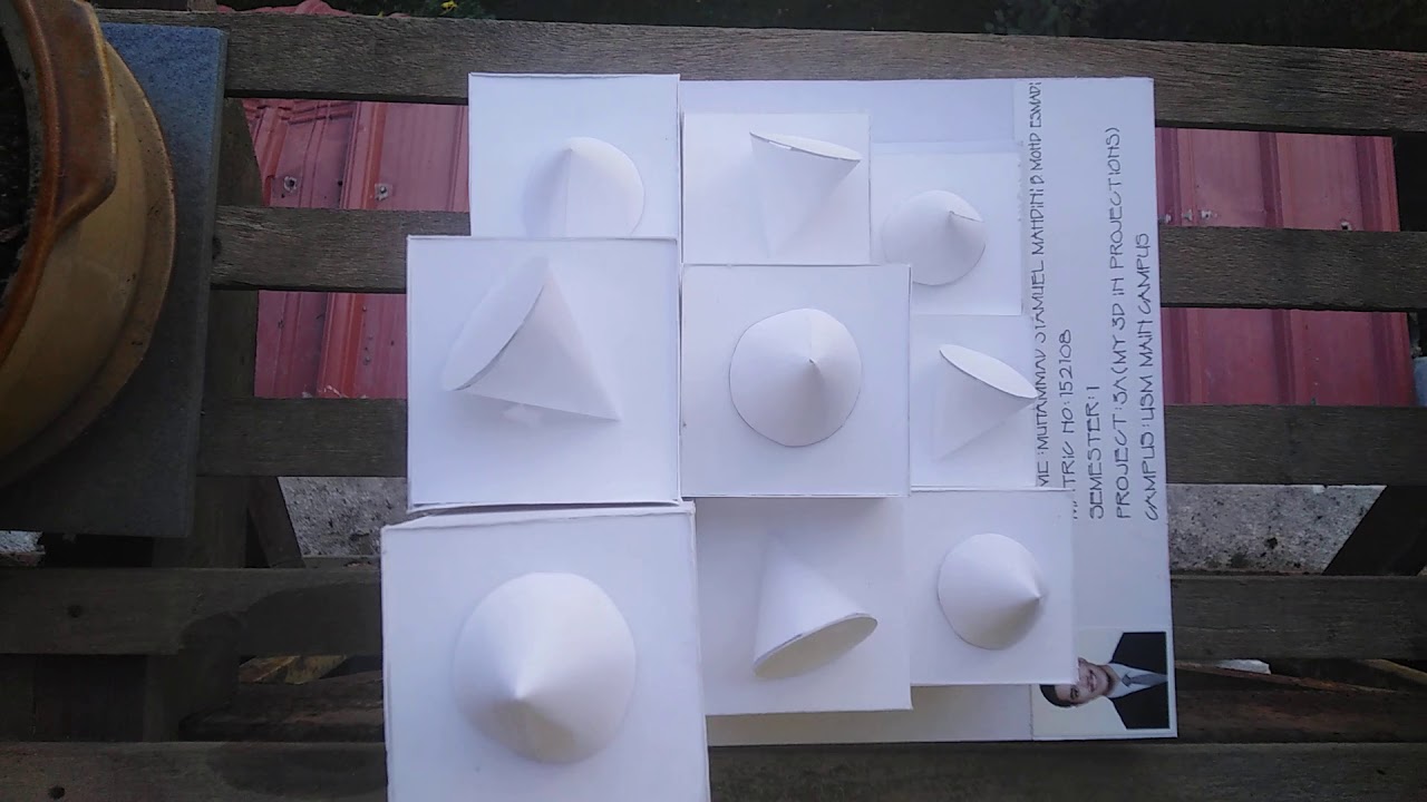 Project 3A (MY 3D IN PROJECTIONS) - YouTube