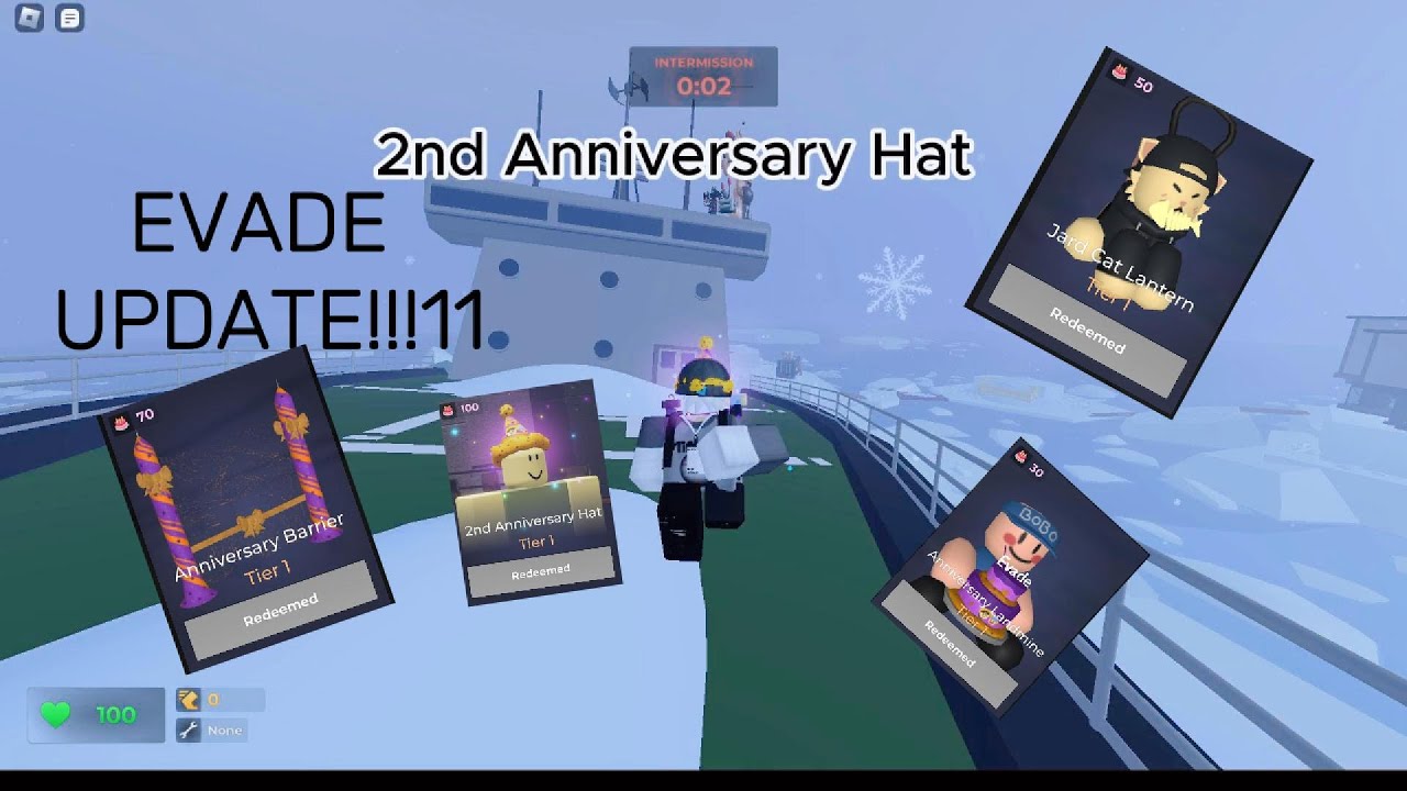 EVADE BIRTHDAY UPDATE SHOWCASE FOR 2 YEAR ANNIVERSARY(Very long ...