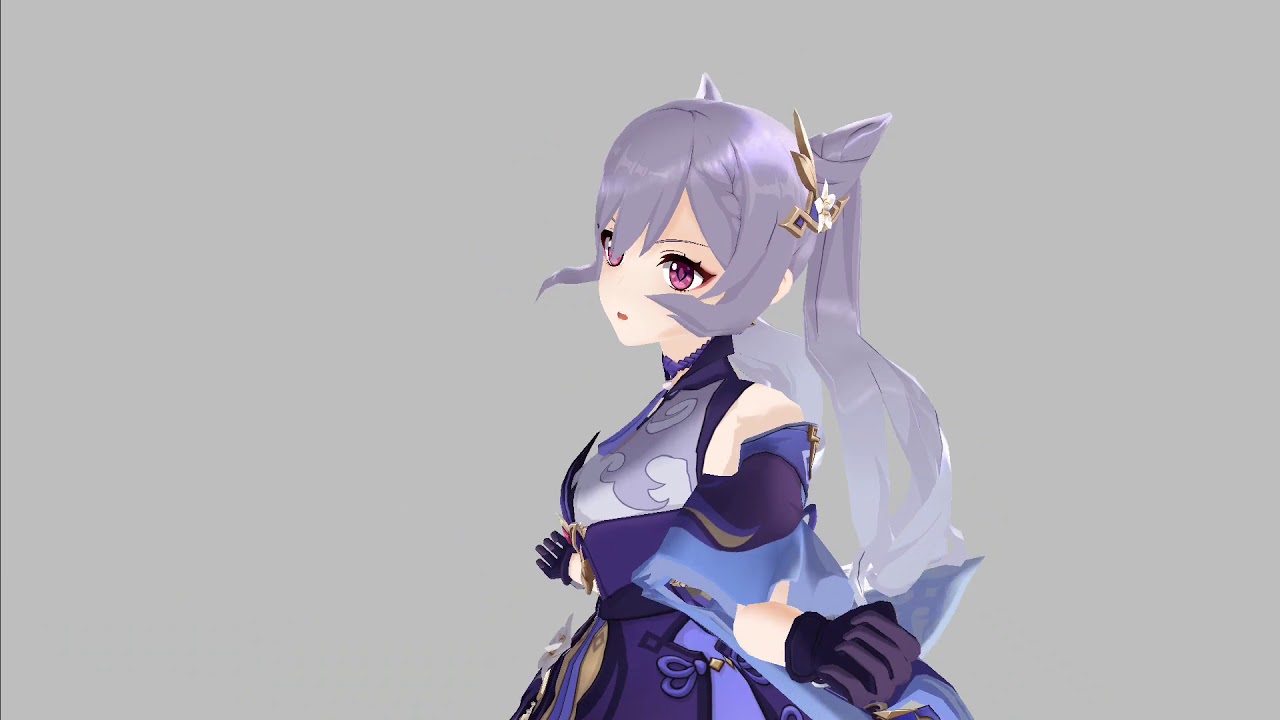 [MMD model DL] Keqing BAAM - YouTube