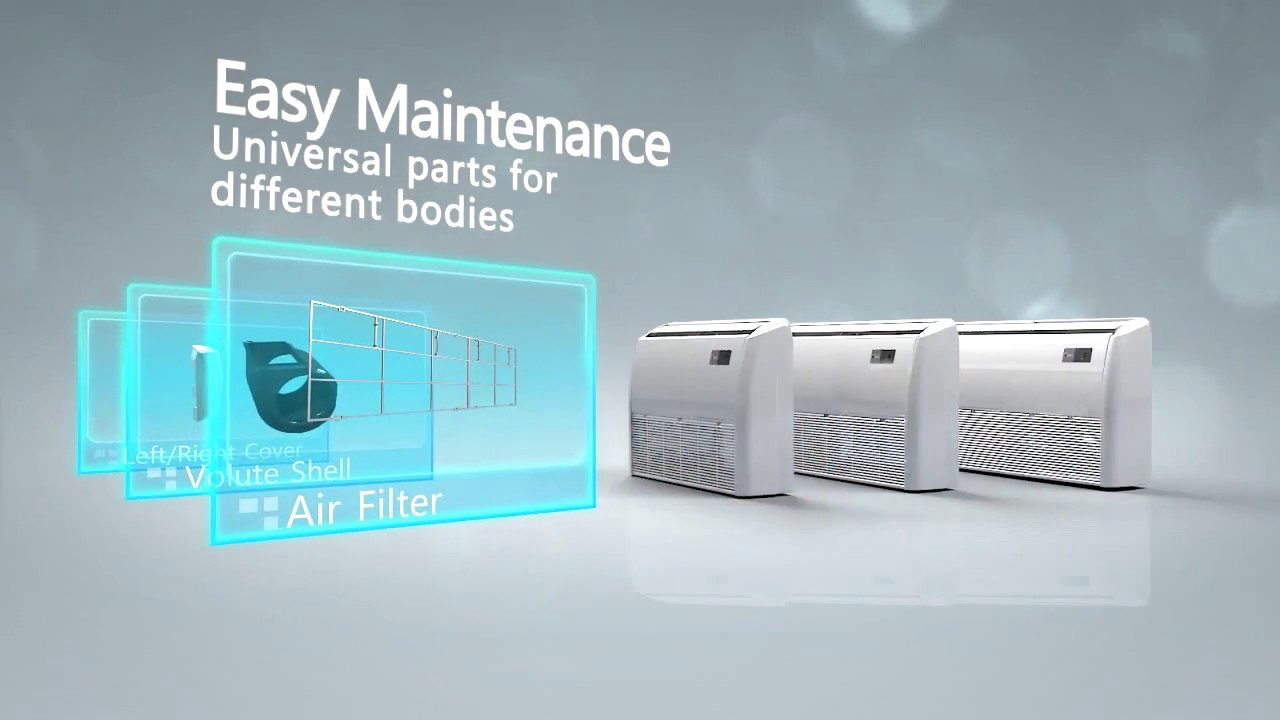 Midea Ceiling & Floor - YouTube