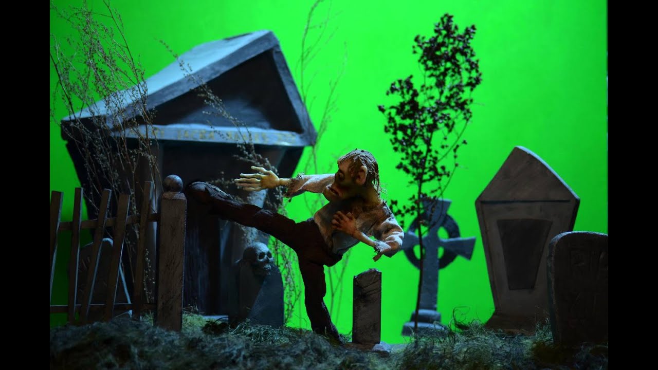 stop motion Zombie makes Kung fu - YouTube