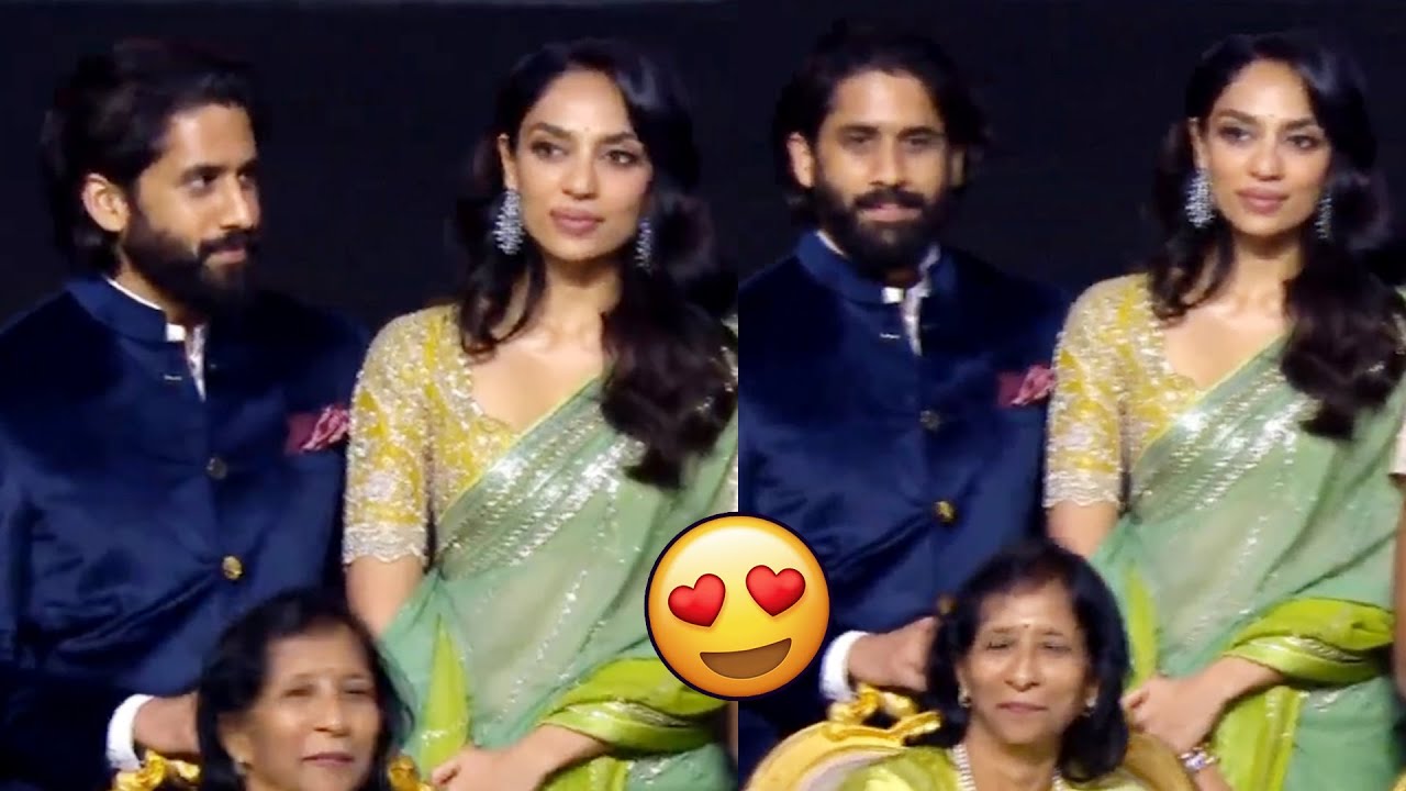 Naga Chaitanya and his Wife Shobitha Dhulipala Visuals With Akkineni ...