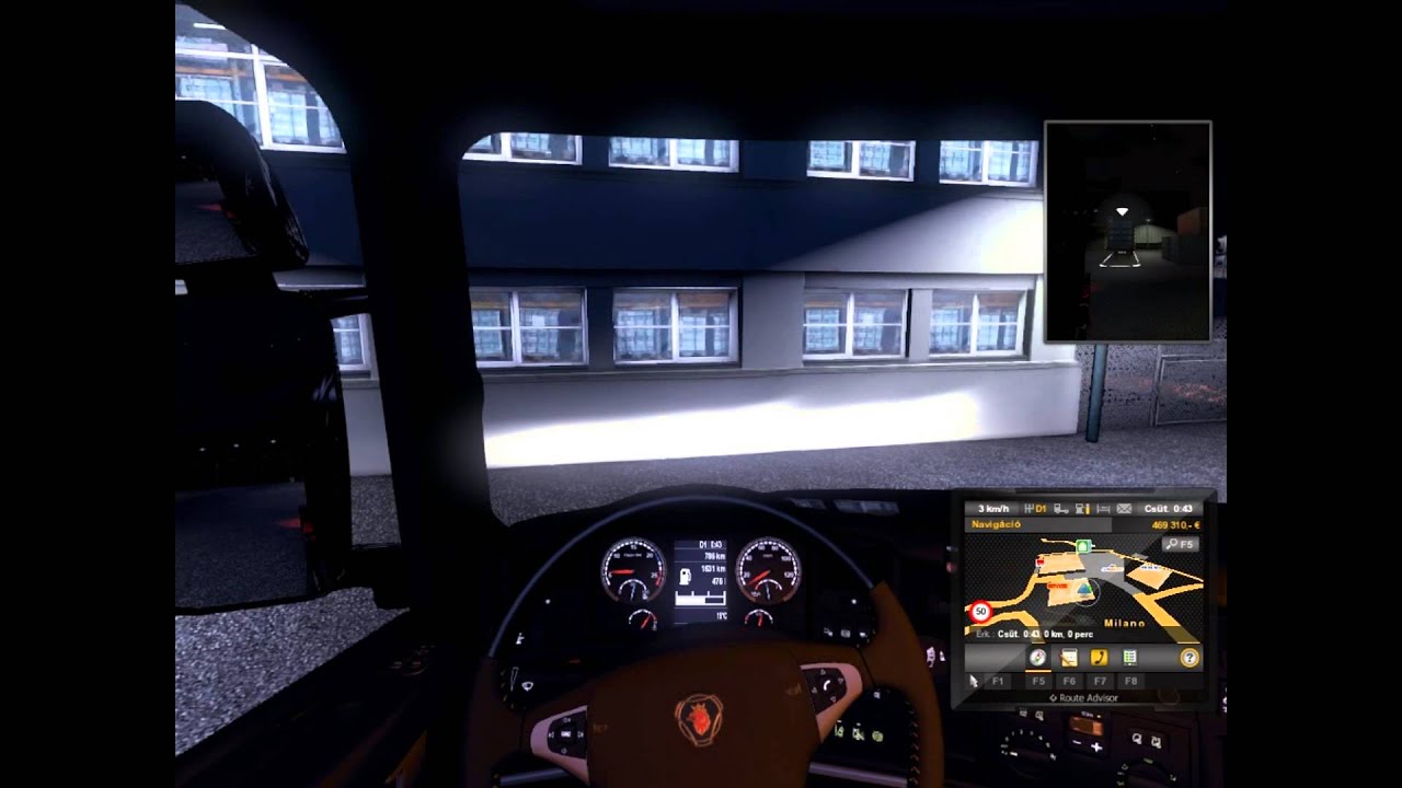 ETS2 Scania Night Drive - YouTube