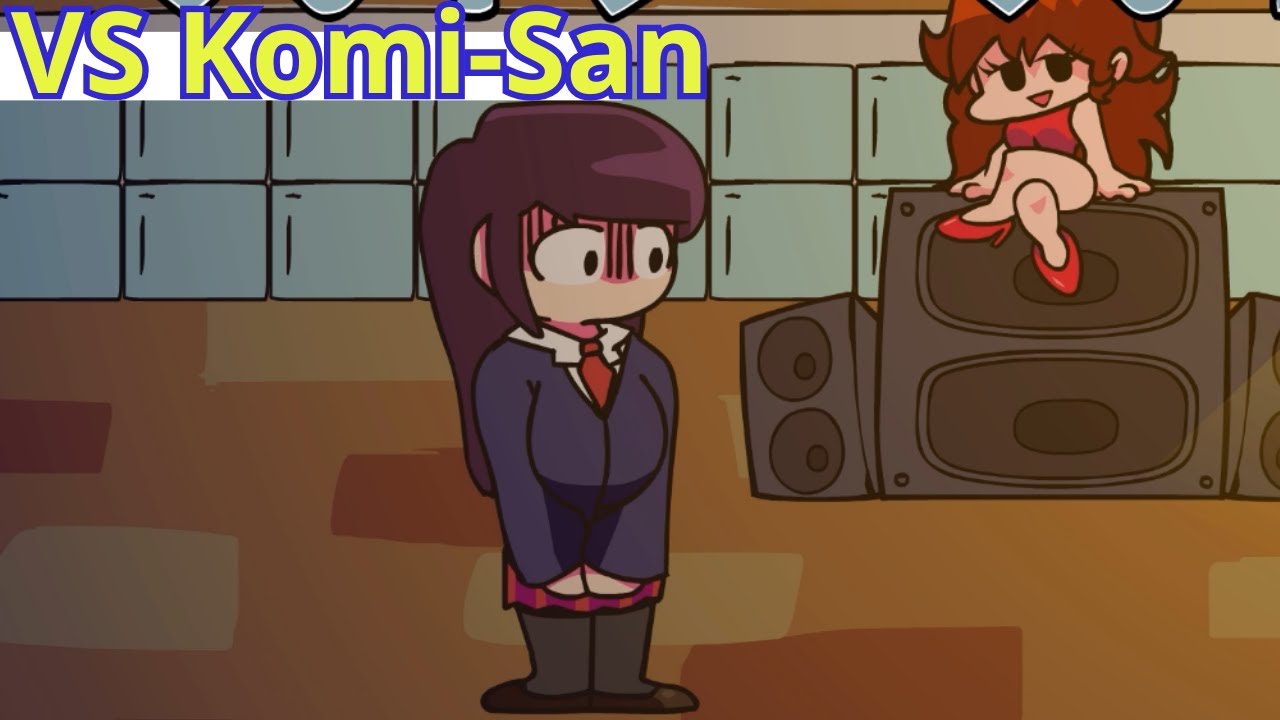 Friday Night Funkin' VS Komi Can't Communicate | Komi-San OneShot (FNF ...