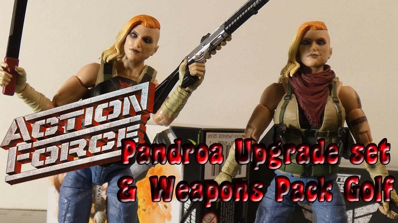 Action Force Pandora Character Pack and Weapons Pack Golf - YouTube