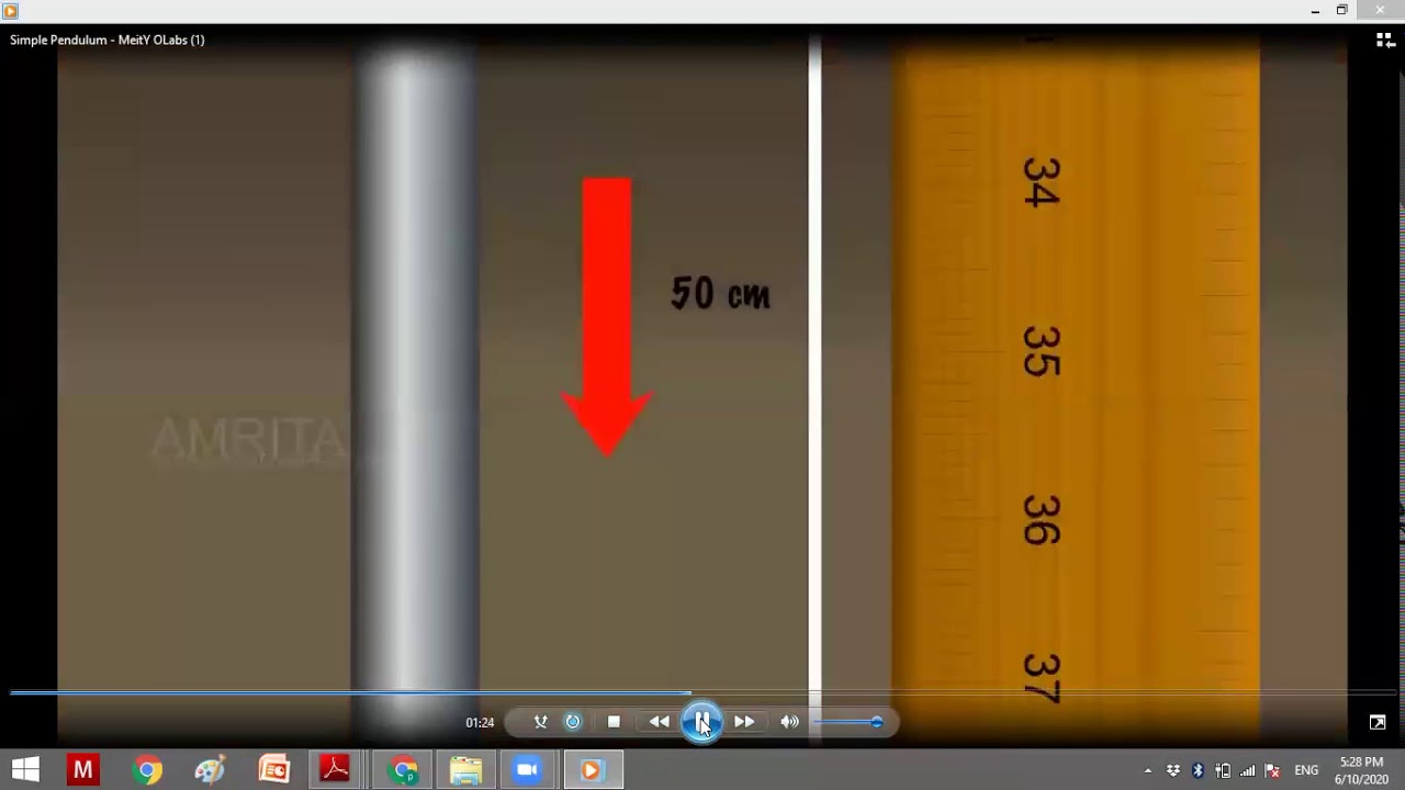 Advanced Level Physics Simple Pendulum Practical - YouTube