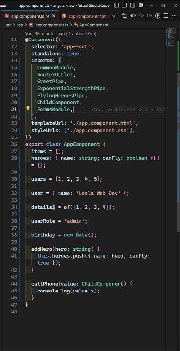 Unlock The Power Of Angular Template Reference Variables Angular18 Youtube