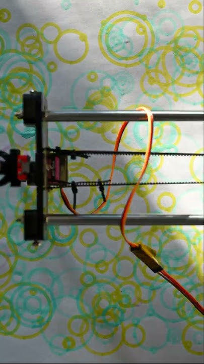 gcode2dplotterart Bubbles Algorithm Output - YouTube