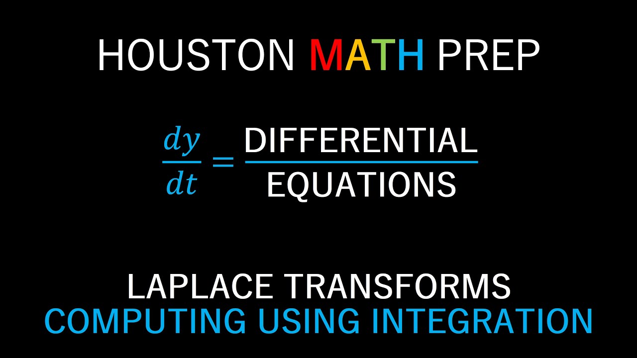 Computing Laplace Transforms (Using the Integral Definition) - YouTube