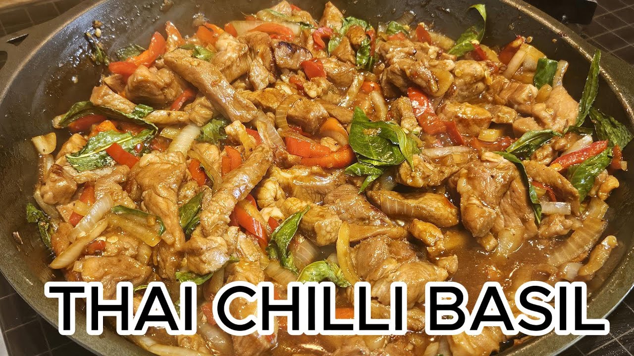 Knock Your Socks Off With This Thai Chili Basil Stir Fry - YouTube