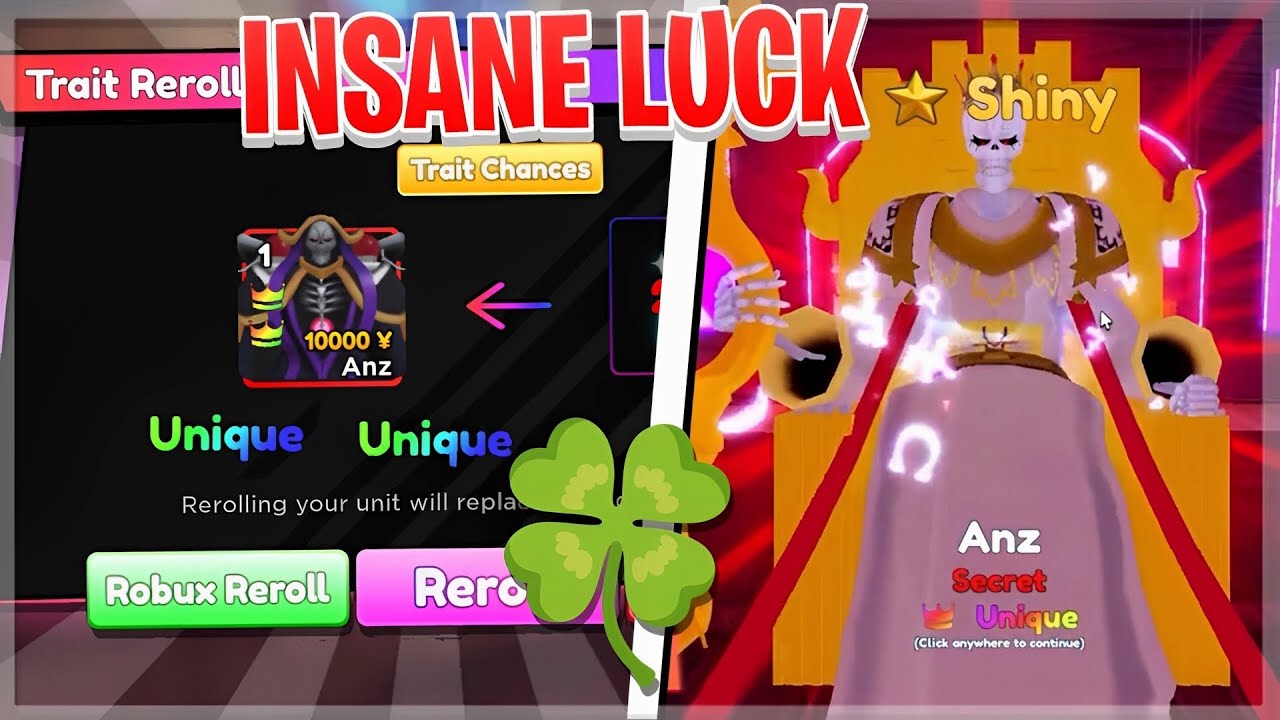 *LUCKIEST* Players And Clips Of The *OVERLORD* Update Some of These Are ...