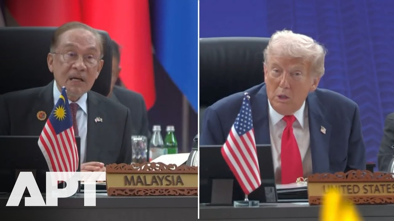 WATCH | Trump and Anwar Ibrahim Unveil Historic ASEAN–US Vision for ...