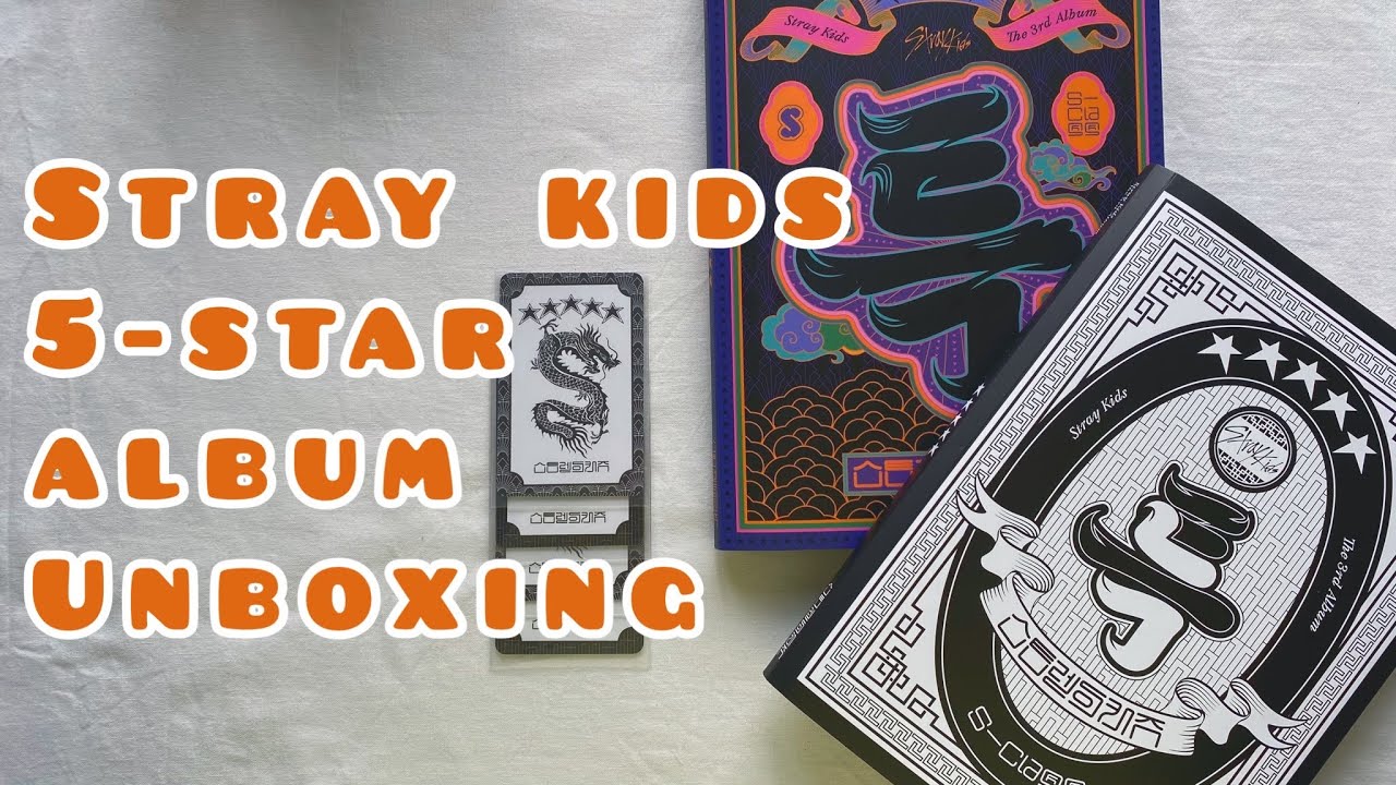 Stray Kids 5-star album unboxing! Начинаем новую эру в коллекции - YouTube
