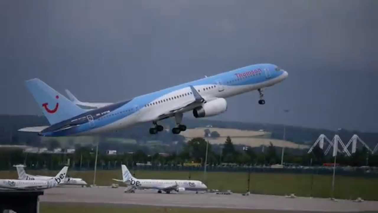 Thomson Airways Flight 7126 (BHX to Lanzarote) - YouTube