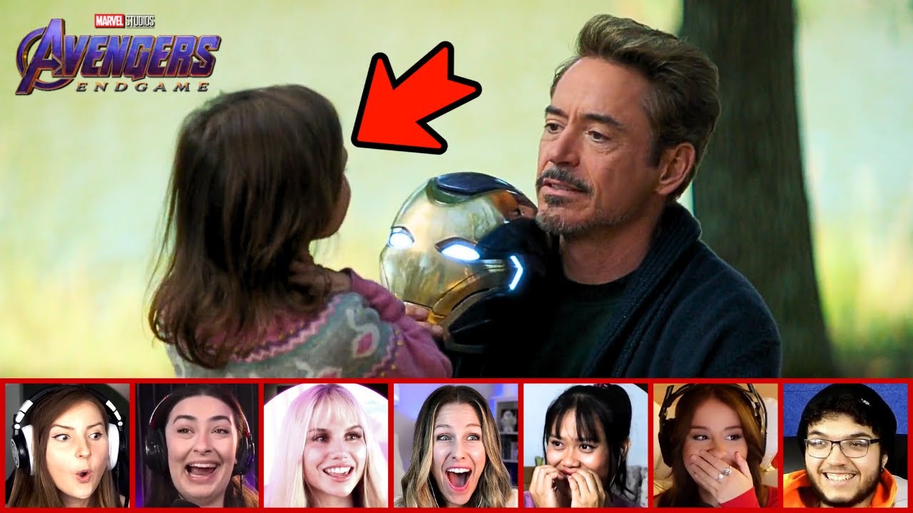 IRON MAN'S DAUGHTER First Look REACTION from Avengers: Endgame (2019 ...