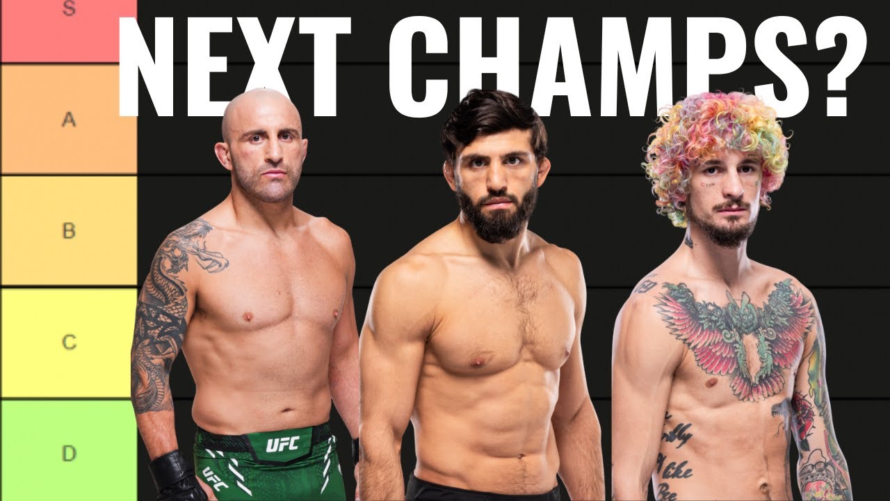 Ranking UFC Number 1 Contenders Chances of Becoming Champion!!! - YouTube